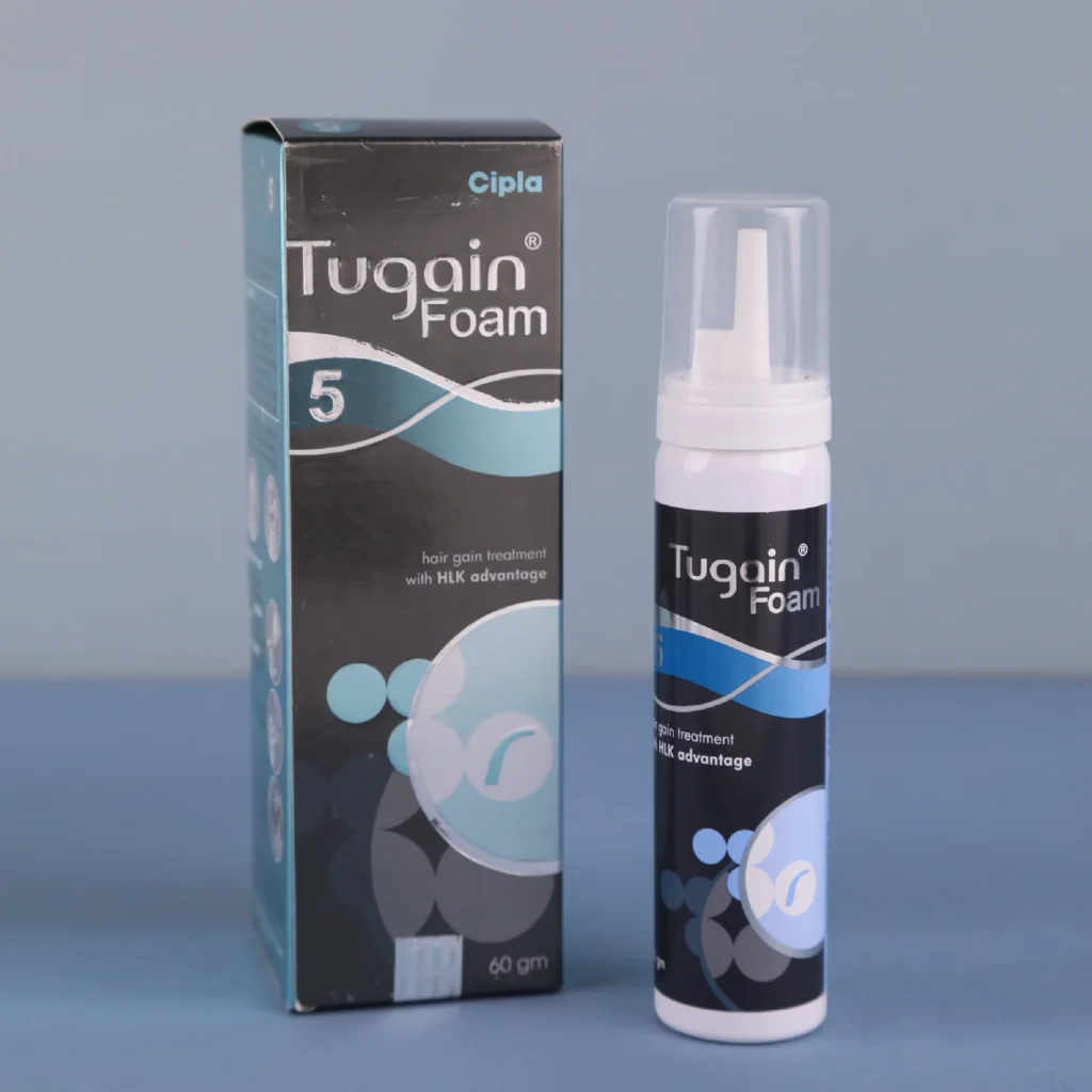 Shop Now Tugain Foam 5% | Trichocare Pharma